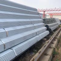 China JIS AISI 10 Feet Galvanized Pipe 6m ASTM A106 Carbon Steel Pipe DC52D for sale