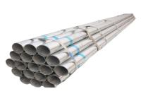 China BS1387 Galvanised Steel Round Tube Hydraulic Cylinder With Slit Edge for sale