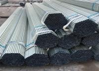 China 1mm 3mm Hot Dip Galvanized Steel Pipe 4 Inch Cold Rolled Mill Edge SGCD for sale