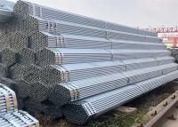 China BS1387 Galvanised Steel Round Tube Hydraulic Cylinder With Slit Edge for sale