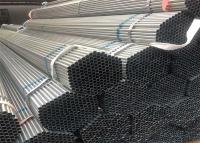 China BS1387 Galvanised Steel Round Tube Hydraulic Cylinder With Slit Edge for sale