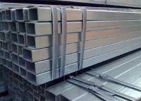 China 30mm Rectangular Gi Pipe Scaffolding 40x80mm BS 6363 BS EN10219 for sale