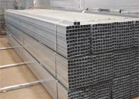 China 30mm Rectangular Gi Pipe Scaffolding 40x80mm BS 6363 BS EN10219 for sale
