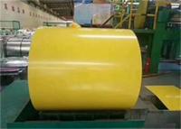 China Yellow Q195 Q235 PPGI PPGL Prepainted Galvanized Steel Coil 0.12mm-6mm Thickness for sale