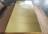 China 1000*2000mm Brass And Copper Alloy Plate 11000 C11300 C11400 for sale