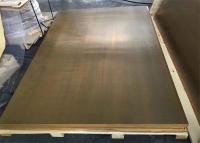 China 1000*2000mm Brass And Copper Alloy Plate 11000 C11300 C11400 for sale