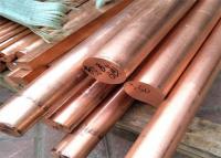 China 99.99 Percent Brass And Copper Round Stock C10500 C10700 for sale