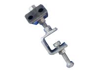 China Pole Tower OPGW Cable Fittings Robber Metal Down Lead Clamp for sale