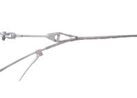 China OPGW Fiber Cable Aluminum Alloy Suspension Clamp 3000mm for sale