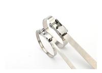 China Self Locking Stainless Steel Banding Strap 12mm 15mm 19mm for sale