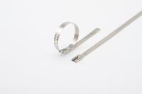 China Self Locking Stainless Steel Banding Strap 19mm High Tensile Strength for sale