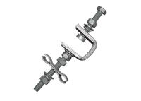 China Tower Fiber Optic Cable Down Lead Clamp For OPGW for sale