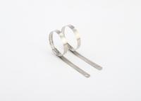 China Quick Release 304 Stainless Steel Cable Zip Ties 12mm for sale