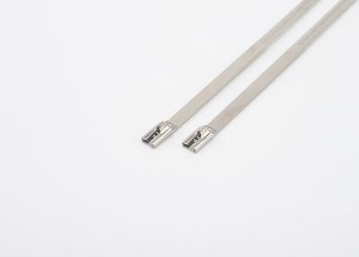 China Quick Release 304 Stainless Steel Cable Zip Ties 12mm for sale