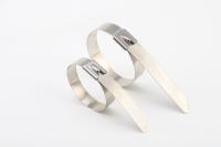 China Ball Self Locking Stainless Steel Cable Tie 0.22 Inch for sale