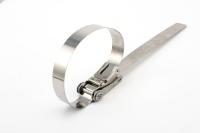 China Universal Stainless Steel Banding Strap , 10mm Stainless Steel Metal Cable Ties for sale