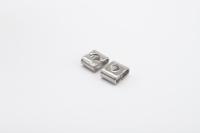 China 3/4 Inch Stainless Steel Strapping Buckles 100FT Shiny Finish for sale