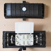 China Horizontal Fiber Optic Splice Closure Wall Cross Installation for sale