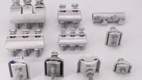 China Tooth Type Aluminum Parallel Groove Clamps for sale