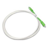 China White Fiber Optic Patch Cord SC APC SM SX G657D for sale