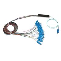 China 1M Fiber Optic PLC Splitter 1x16 SC APC for sale