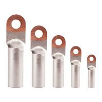 China 60mm Electric Power Fitting Copper Cable Lugs DTL-1 for sale