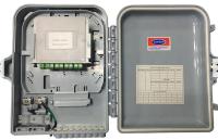 China 16 Core FTTH Fiber Optic Termination Box With Slot Cassette / Splitter for sale