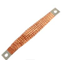 China 15mm Flat Braided Copper Ground Strap For Transformer Installation for sale