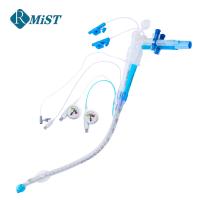 China ICU Double Lumen Cuffed Tracheostomy Tube with 3-Year Shelf Life and 380x150x135mm Packaging for sale