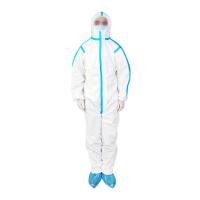 China ODM Disposable PPE Medical Protective Clothing Foot Type - GB 19082-2009 Certified, 2200 m² Production Facility for sale