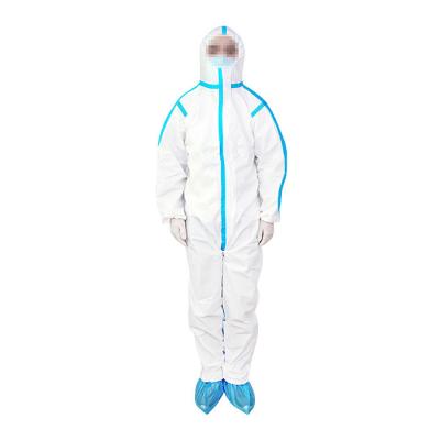 China ODM Disposable PPE Medical Protective Clothing Foot Type - GB 19082-2009 Certified, 2200 m² Production Facility for sale