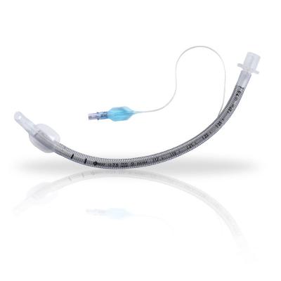 China CE Certified Reinforced Tracheal Tube PVC with Low Pressure Cuff and Atraumatic Tip Custom Logo for sale