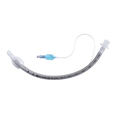 China Disposable Reinforced Endotracheal Tube Spiral Steel Core Kink Resistant CE ISO Certified 7.0mm ID for sale