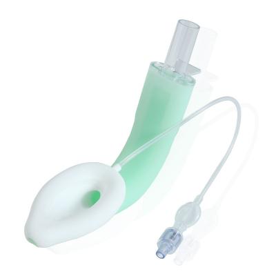 China CE Double Lumen Laryngeal Mask Medical Silicone Dual Chambers Double Sealed Custom Logo for sale