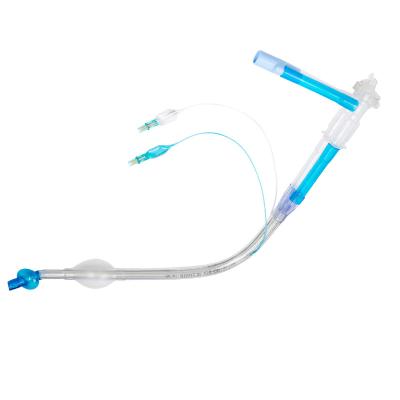 China ODM Cuffed Double Lumen Bronchial Tube for Tracheostomy with 3-Year Shelf Life and Color-Coded Components for sale