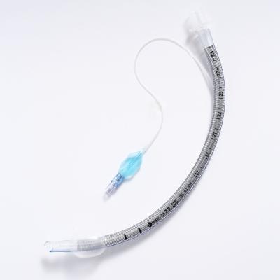 China Custom Preformed Disposable Endotracheal Tube PVC Clear Cuffed Uncuffed Airway Intubation for sale
