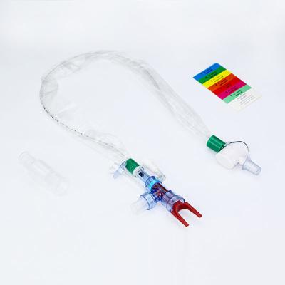 China Disposable Closed Suction Catheter 6# 10# Size Medical Grade PVC ISO13485 Certified 3 Year Shelf Life for sale