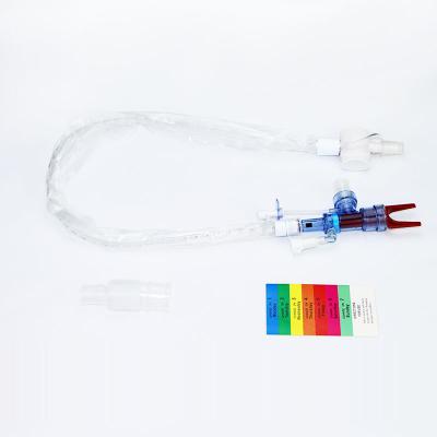 China Medical Pediatric Nasal Suction Catheter Disposable Tube 6#-18# Size Range Class II Medical PVC for sale