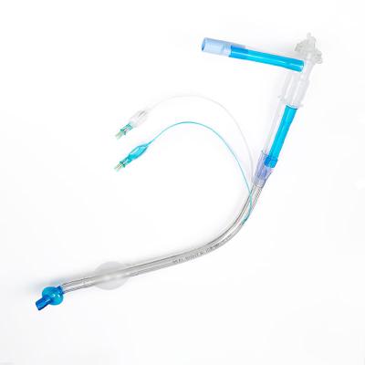 China Medical Grade PVC Double Lumen Endobronchial Tube 28Fr to 41Fr Sterile EO for sale