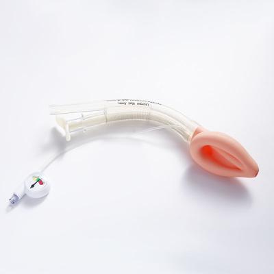 China Disposable Reinforced Laryngeal Mask Airway Transparent PVC Tracheal Cannula CE ISO for sale