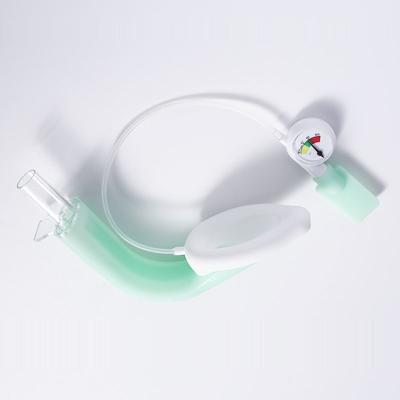 China Disposable Dual Lumen Laryngeal Mask Airway Class II Medical Grade Silicone for sale