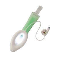 China Video Double Lumen Laryngeal Mask Airway Size 1.0-6.0 ISO Certified Transparent Blue for sale