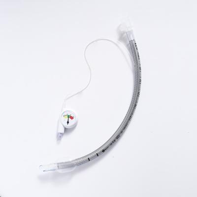 China Disposable Reinforced Endotracheal Tube EO Sterilized Cuffed Uncuffed Medical Grade PVC for sale