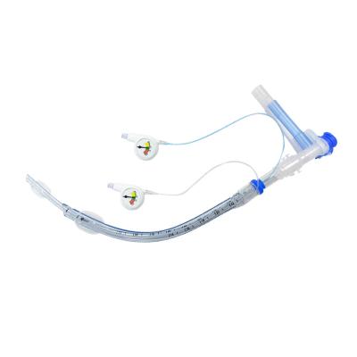 China Respiratory Therapy Double Lumen Bronchial Tube 35Fr 37Fr with Intracuff Pressure Monitor for One-Lung Ventilation for sale