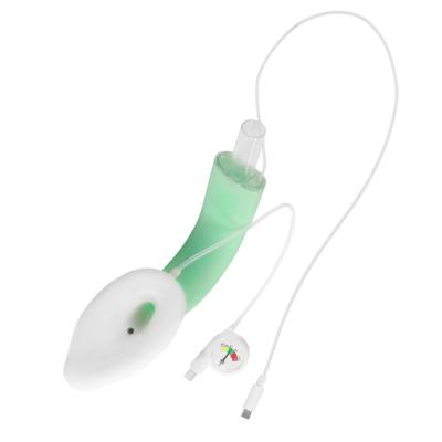 China Medical Grade Silicone Video Double Lumen LMA 7.0mm with Intracuff Pressure Monitor for sale