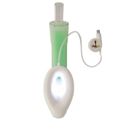 China Video Double Lumen Laryngeal Mask with HD Camera Medical Silicone CE ISO13485 for sale