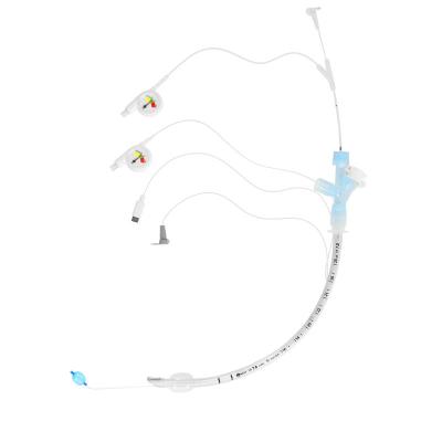 China Video Double Lumen Endobronchial Tube with Camera 35Fr 37Fr 39Fr for Anesthesia ICU for sale