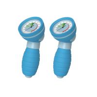 China Hand-Held Cuff Inflating Gauge for Endotracheal Tubes 0-120cmH2O with 1000mm Tube and ±2cmH2O Accuracy for sale