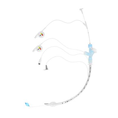 China Visual Endotracheal Bronchial Blocker with PU Cuff and Intracuff Pressure Monitor 37 Fr for sale