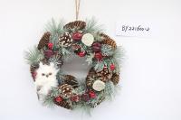 China Wholesale Large Artificial Christmas Wreath Garland 60cm Pine Cone Door Decoration for sale